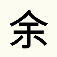 Yu 余 / 余 Last Name Origins, Meaning, and Surname Distribution – My ...